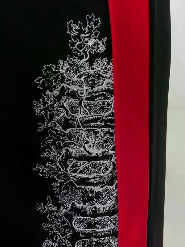 Off-White Embroidered Detail Trousers