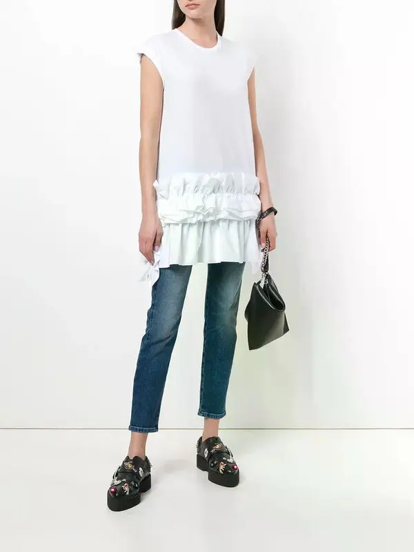 Alexander McQueen Cropped Skinny Jeans