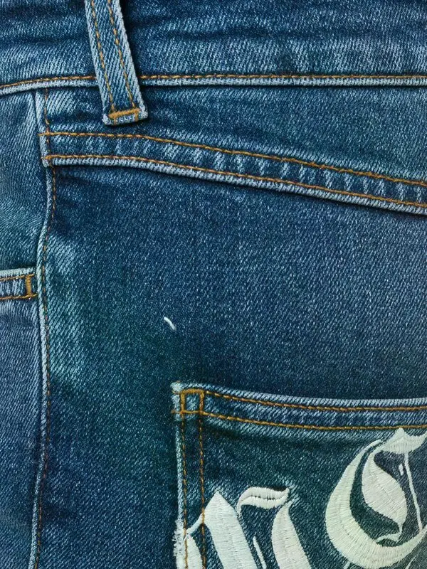 Alexander McQueen Cropped Skinny Jeans