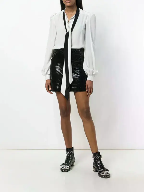 Givenchy Lavalliere Collar Blouse