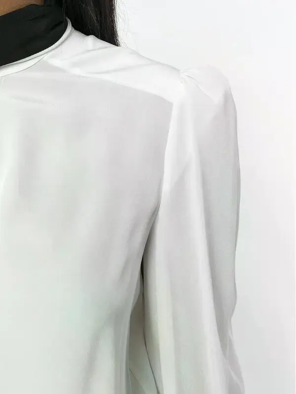 Givenchy Lavalliere Collar Blouse