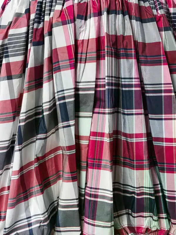 Alexander McQueen Checked Flared Skirt