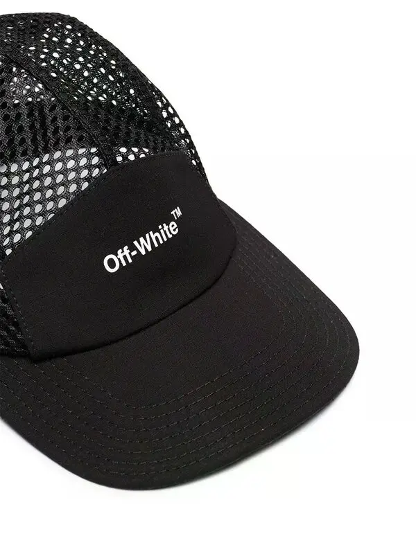 Off-White Logo-print Mesh Cap
