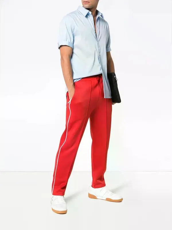 Kenzo Logo Print Cotton Blend Sweat Pants