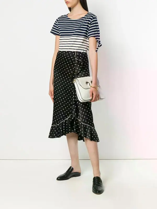 JW Anderson Striped Knot T-shirt - Blue