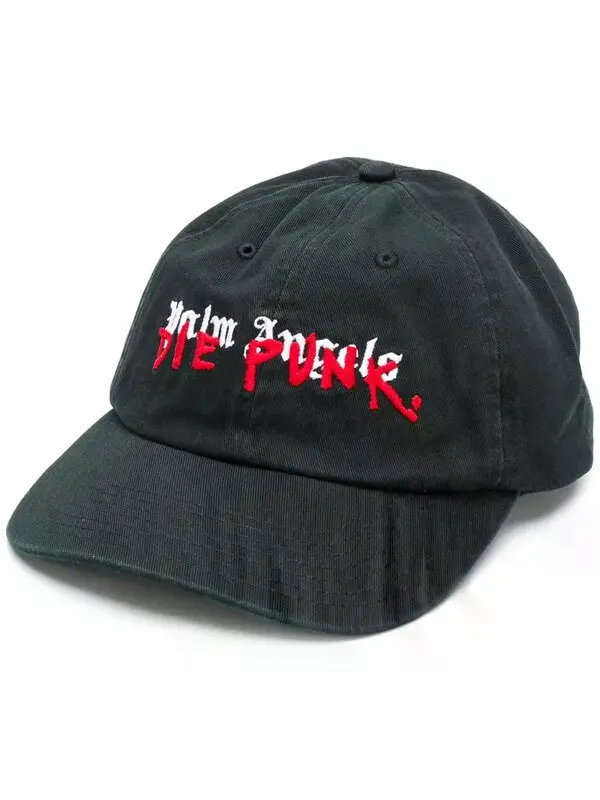 Palm Angels X Playboi Carti Die Punk Baseball Cap - Black