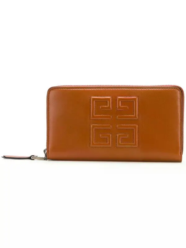 Givenchy 4g Wallet - Brown