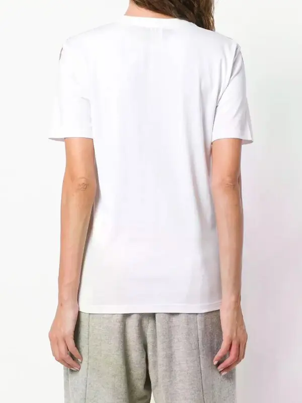 JW Anderson Multicoloured Stripe Panel T-shirt