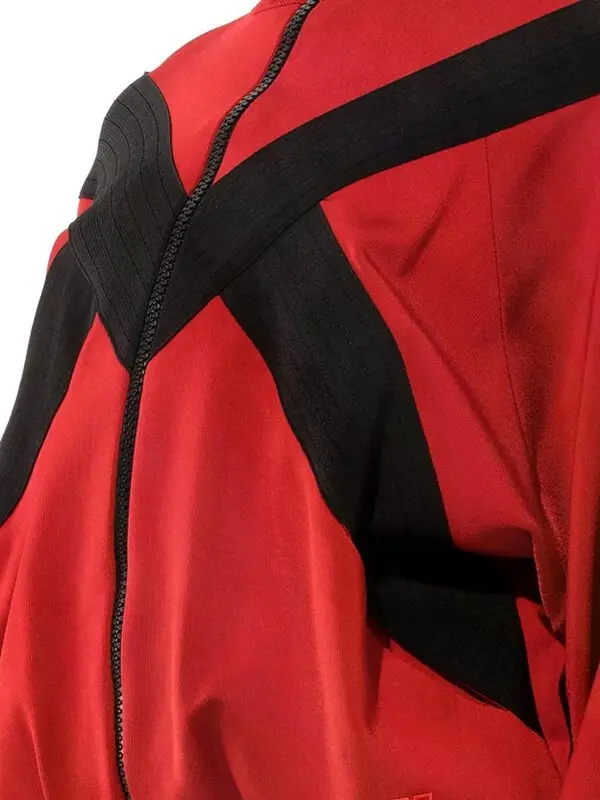 Givenchy Zip-up Bomber Jacket With Black Stripe Detail