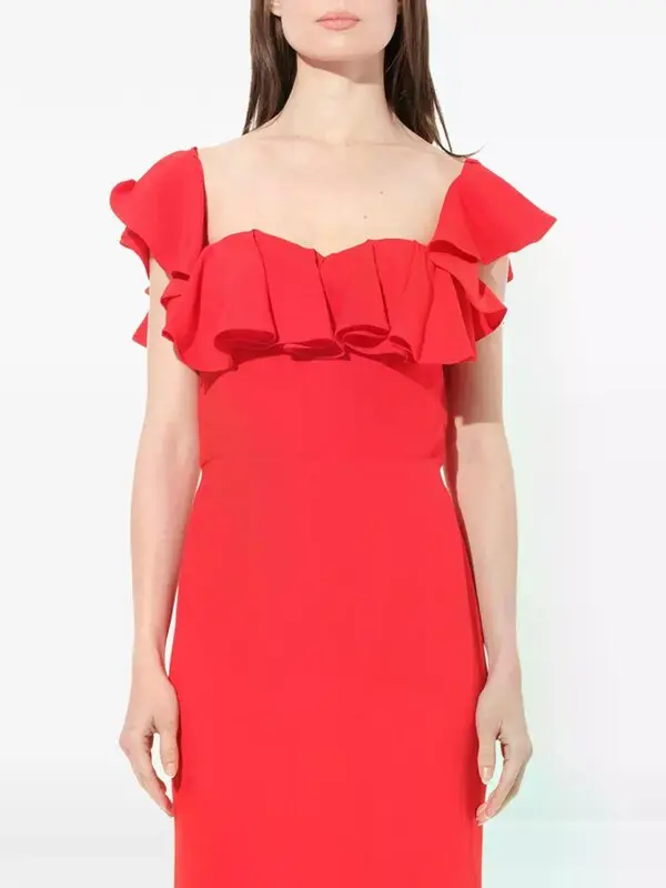 Alexander McQueen Silk Evening Dress