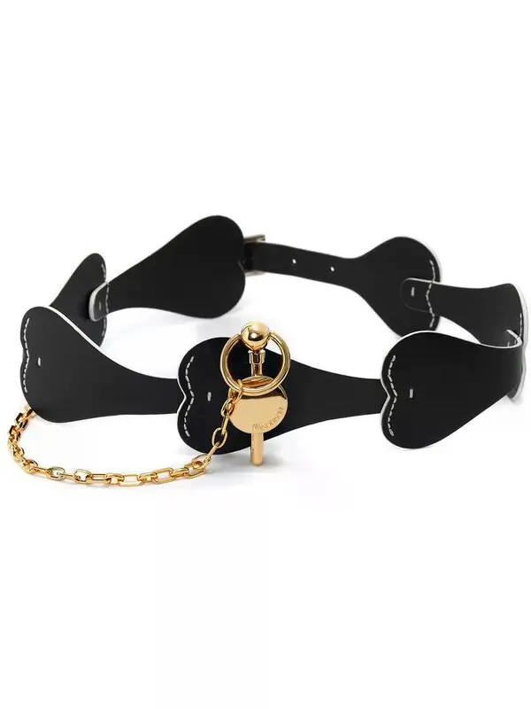 JW Anderson Heart Corset Belt - Black