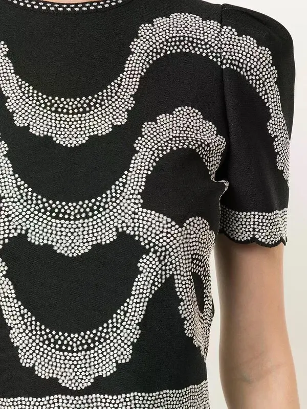 Alexander McQueen Embroidered Details Top