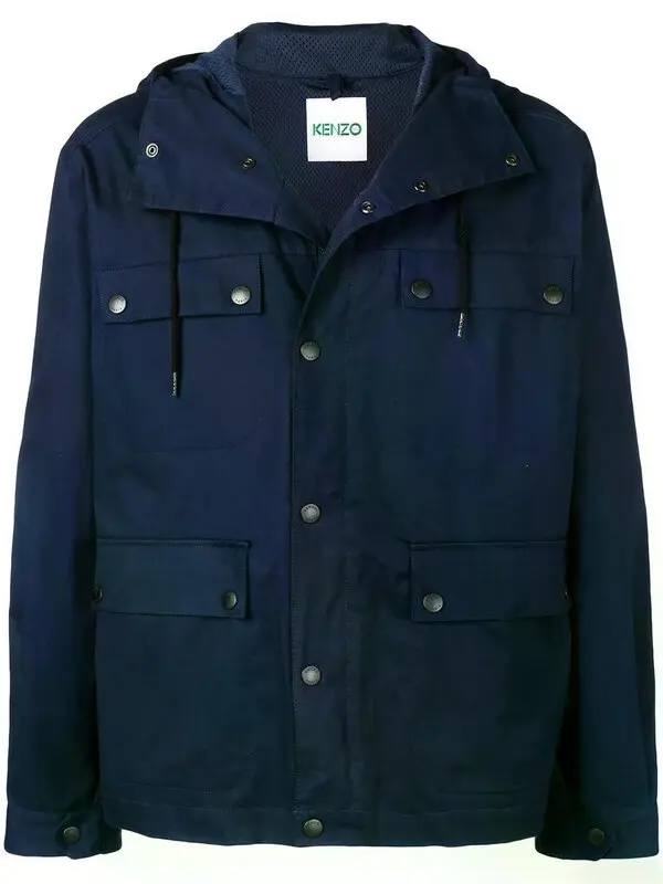 Kenzo Multi-pocket Hooded Jacket