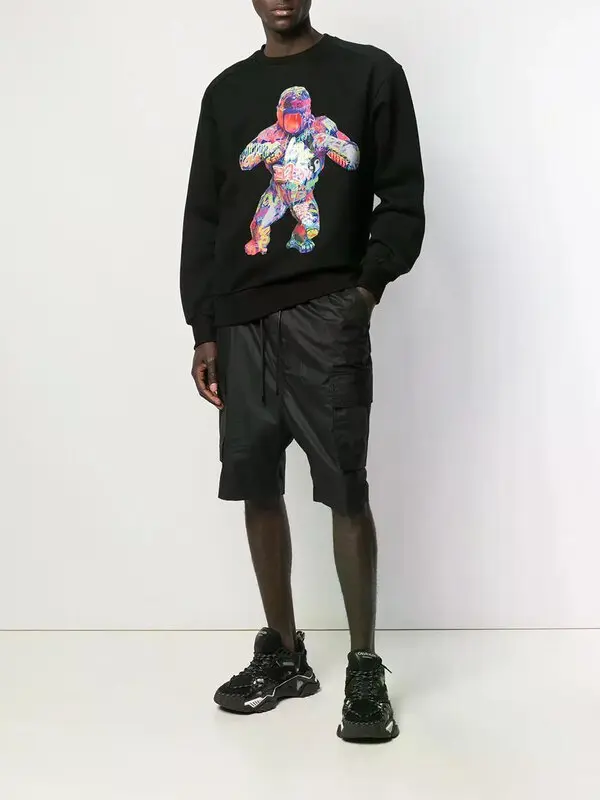 JUUN.J Graphic Print Sweatshirt