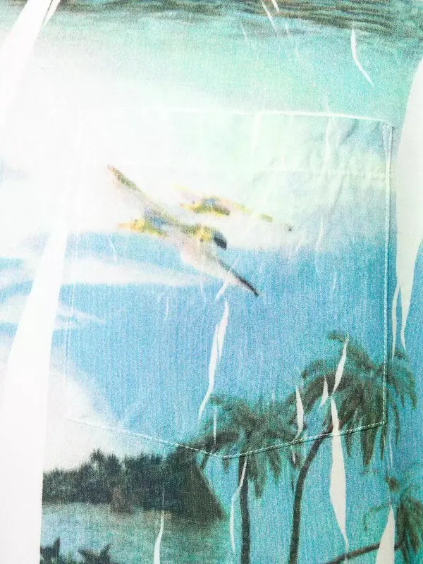 DOUBLET Tropical Print Shirt