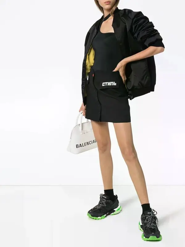 Heron Preston Fitted Mini Skirt
