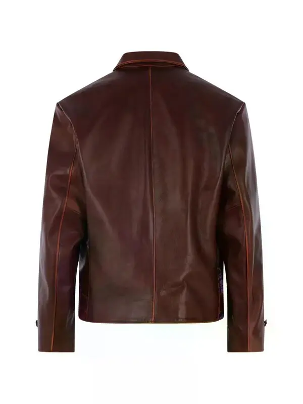KHOKI Graphic Print Belted Jacket