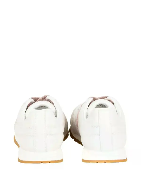 VOILE BLANCHE Panelled Leather Sneakers
