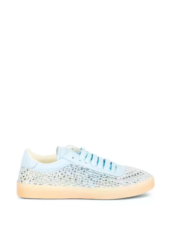 BACK 70 Smart Strass Sky Crystal-embellished Mesh Sneakers