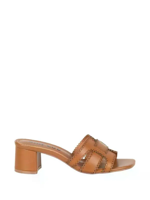 BIBI LOU Holly Scalloped Cut-out Sandals