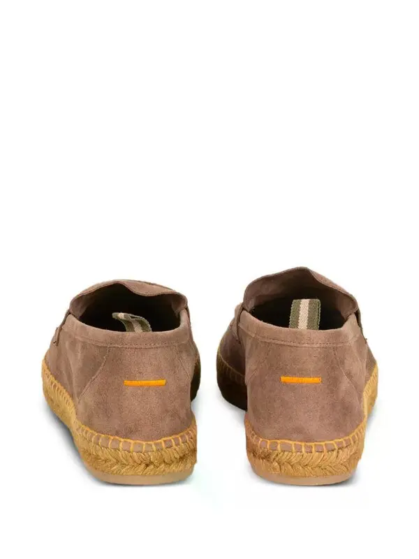 CastaÑer Suede Penny-slot Espadrilles