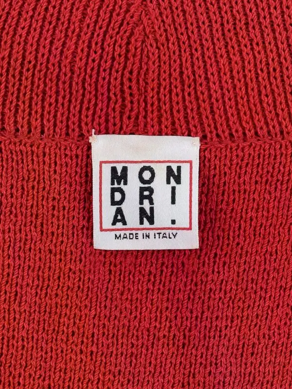MONDRAIN Hooded Tie-fastening Cardigan