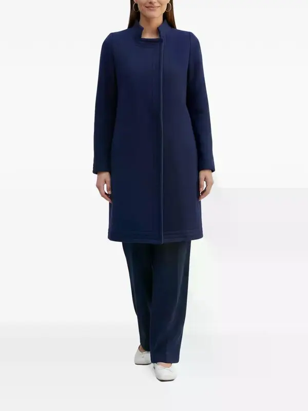 GIANLUCA CAPANNOLO High-neck Concealed-fastening Coat
