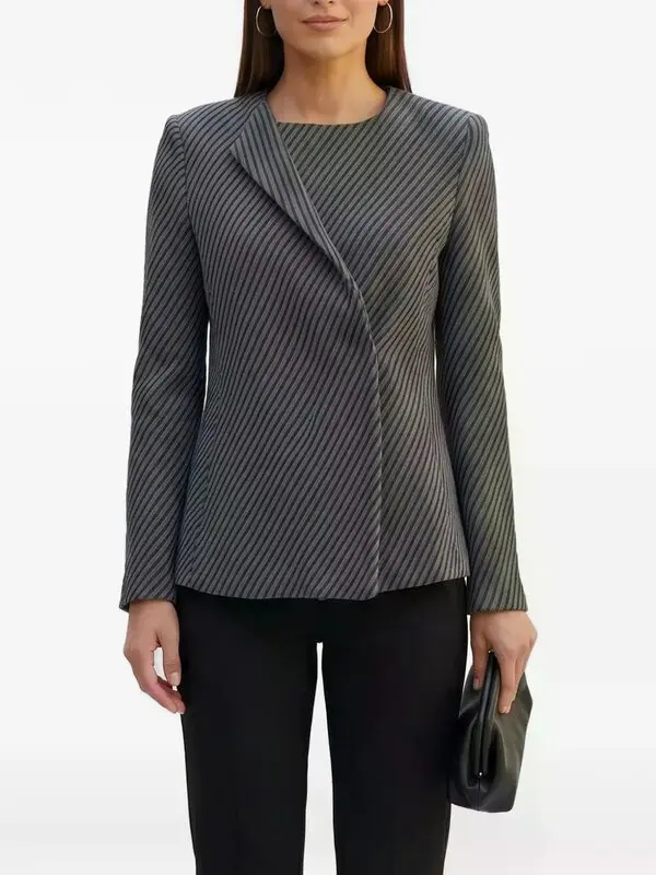 Giorgio Armani Diagonal Stripe Jacket