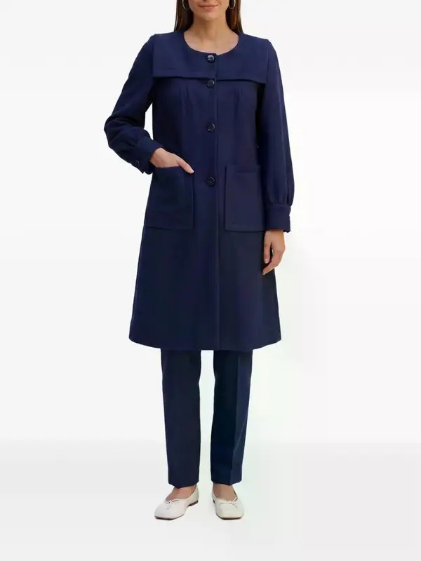 Sonia Rykiel Paris Sailor Collar Coat