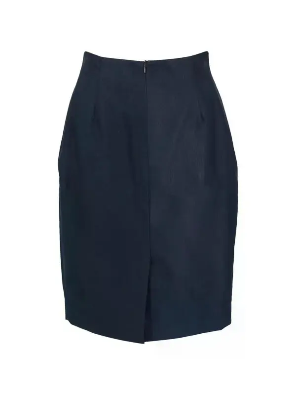 MONDRAIN Cotton Corduroy Pencil Skirt