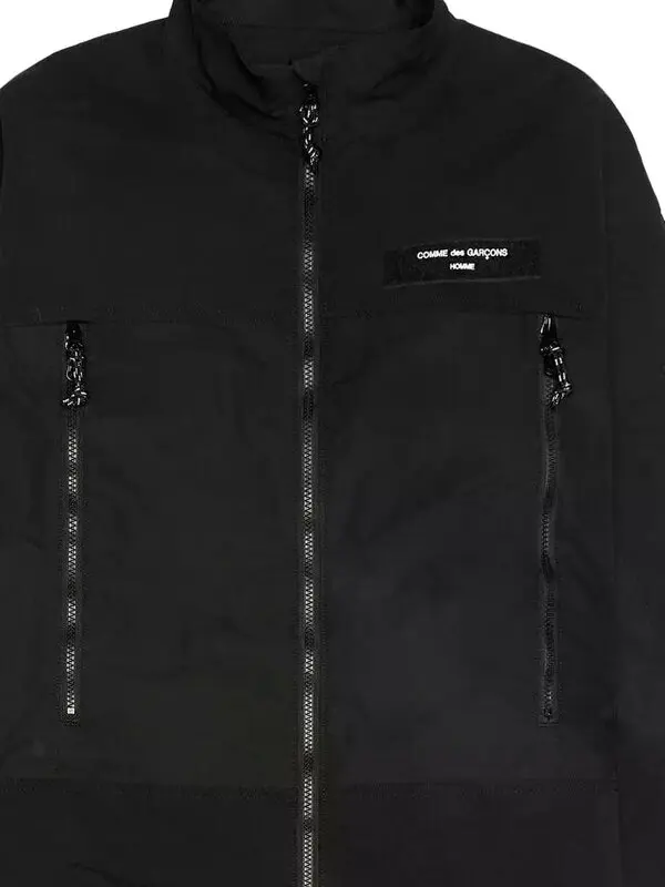 Comme Des Garçons Paneled Logo Jacket