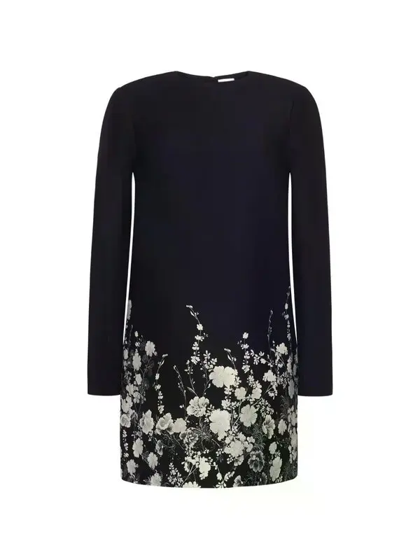 Adam Lippes Floral-print Mini Dress