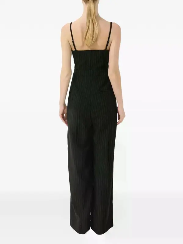 GESTUZ Gzjoelle Pinstripe Double-breasted Jumpsuit