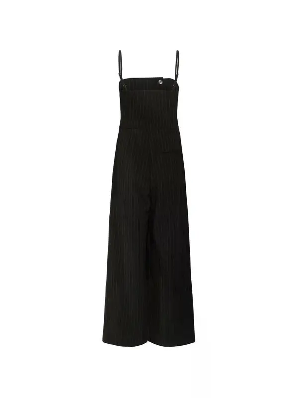 GESTUZ Gzjoelle Pinstripe Double-breasted Jumpsuit