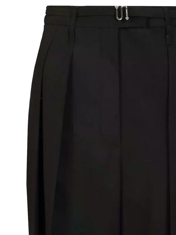 Sportmax Wool Pleated Trousers