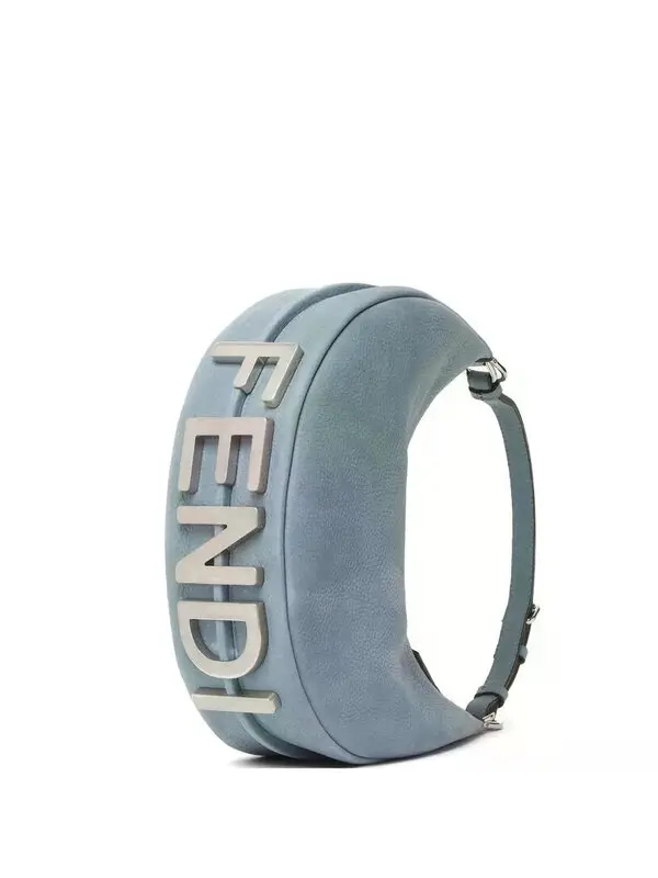 Fendi Graphtry Clutch Bag - Blue