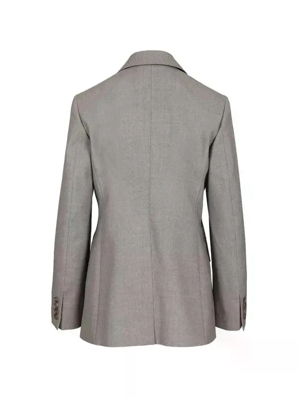 Max Mara Single-breasted Virgin Wool Blazer