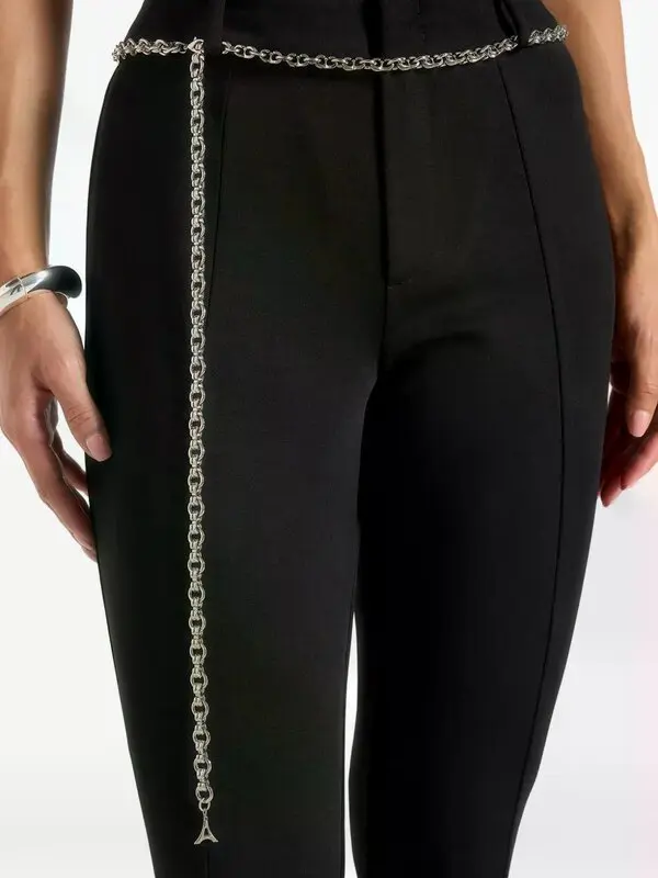 Manière De Voir Capri Leggings With Chain Detail