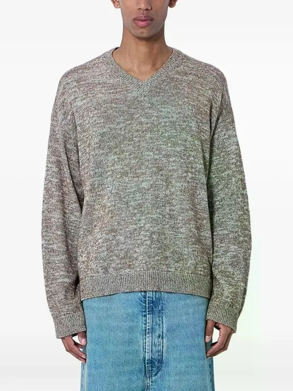 MAISON MARGIELA V-neck Sweater - Neutrals