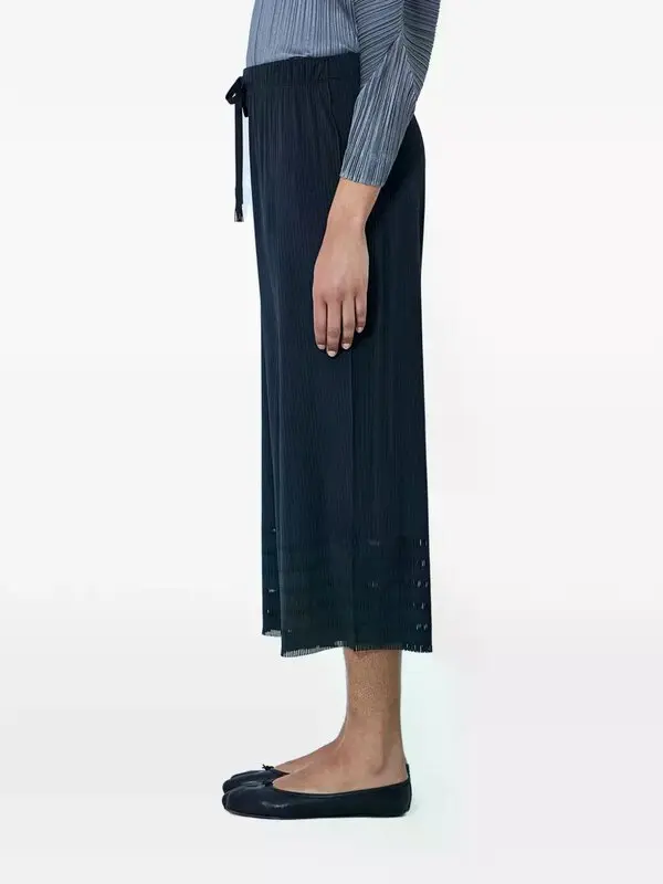 Issey Miyake Pleated Wide-leg Trousers