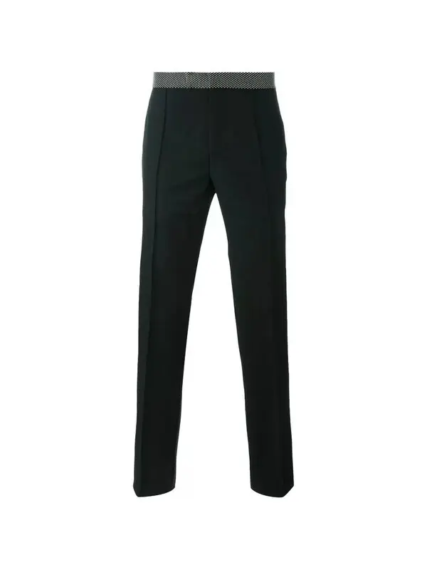 Alexander McQueen Studded-waistband Tailored Trousers