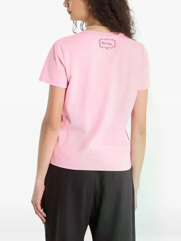Desigual Heart Print Short Sleeve T-shirt