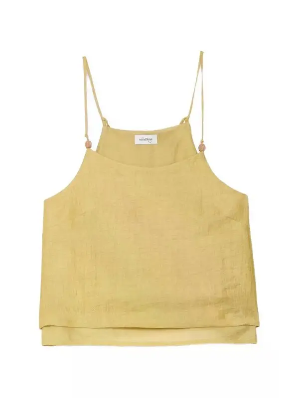 OTTOD'AME Embellished Layered Top