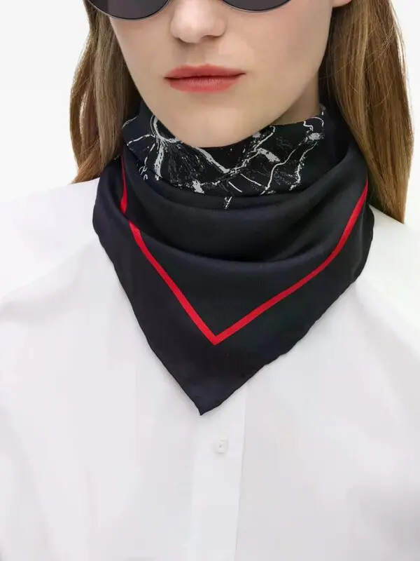 Karl Lagerfeld K/ballet Silk Scarf