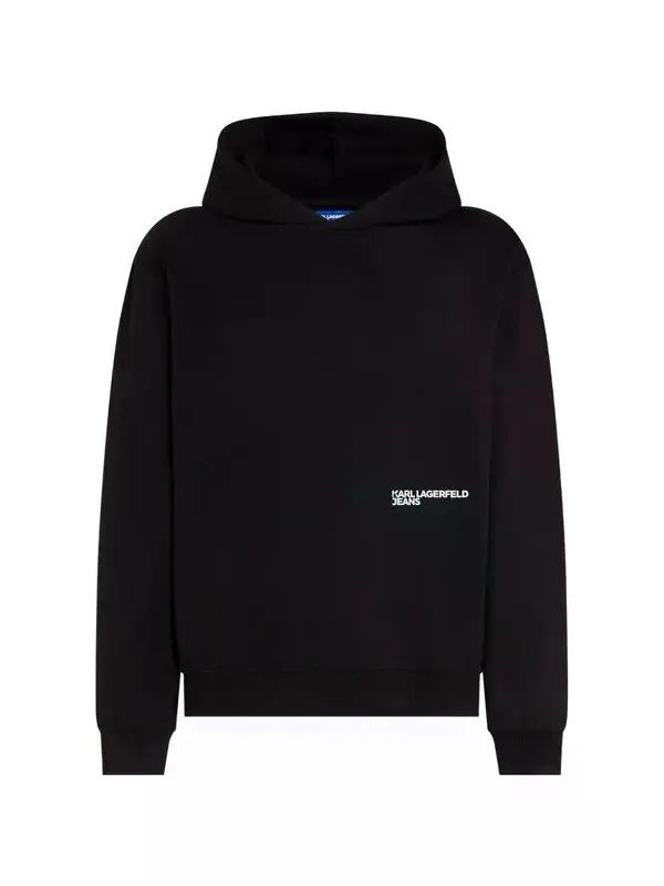 Karl Lagerfeld Karlism Hoodie - Black