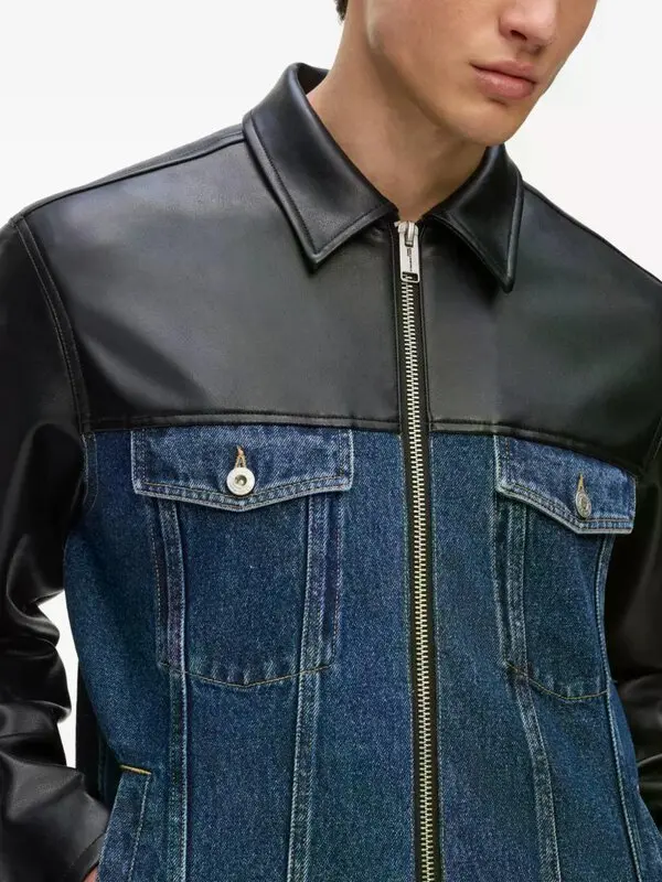 Karl Lagerfeld Panelled Denim Jacket