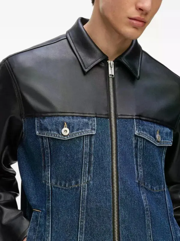 Karl Lagerfeld Panelled Denim Jacket