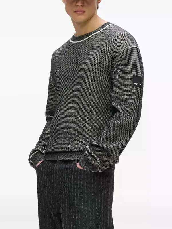 Karl Lagerfeld Waffle-knit Sweater