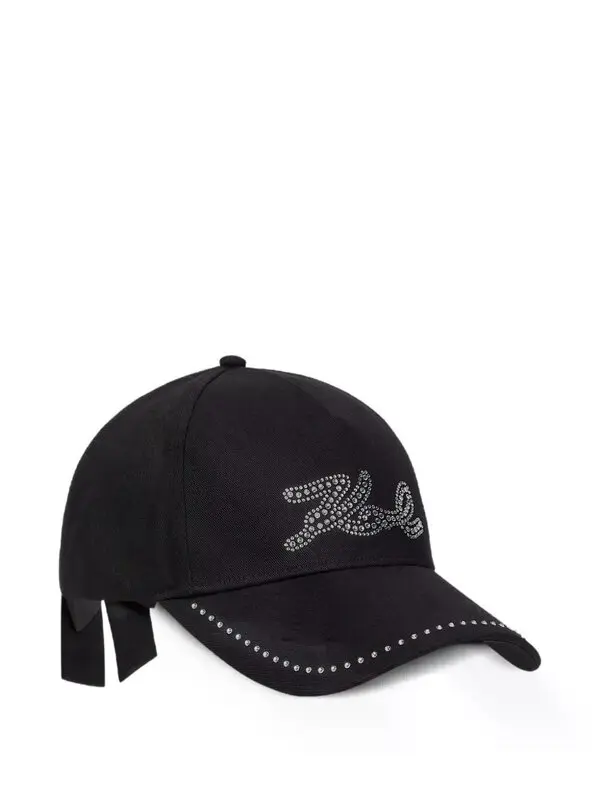 Karl Lagerfeld K/signature Baseball Cap