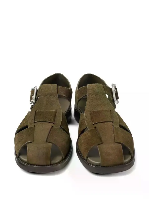 JIMMY CHOO Meadow Buckled-detail Sandals